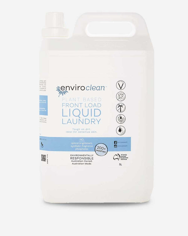 Liquid Laundry FRONT Loader - SENSITIVE - envirocare earth